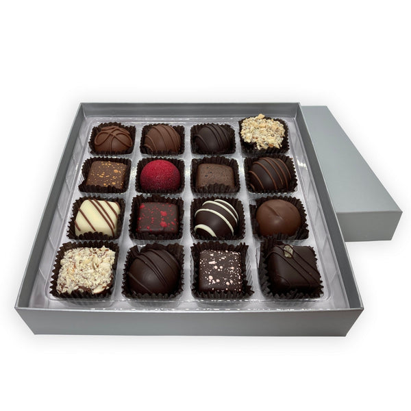 16-Piece Premier Chocolate Collection - Dilettante Mocha Café